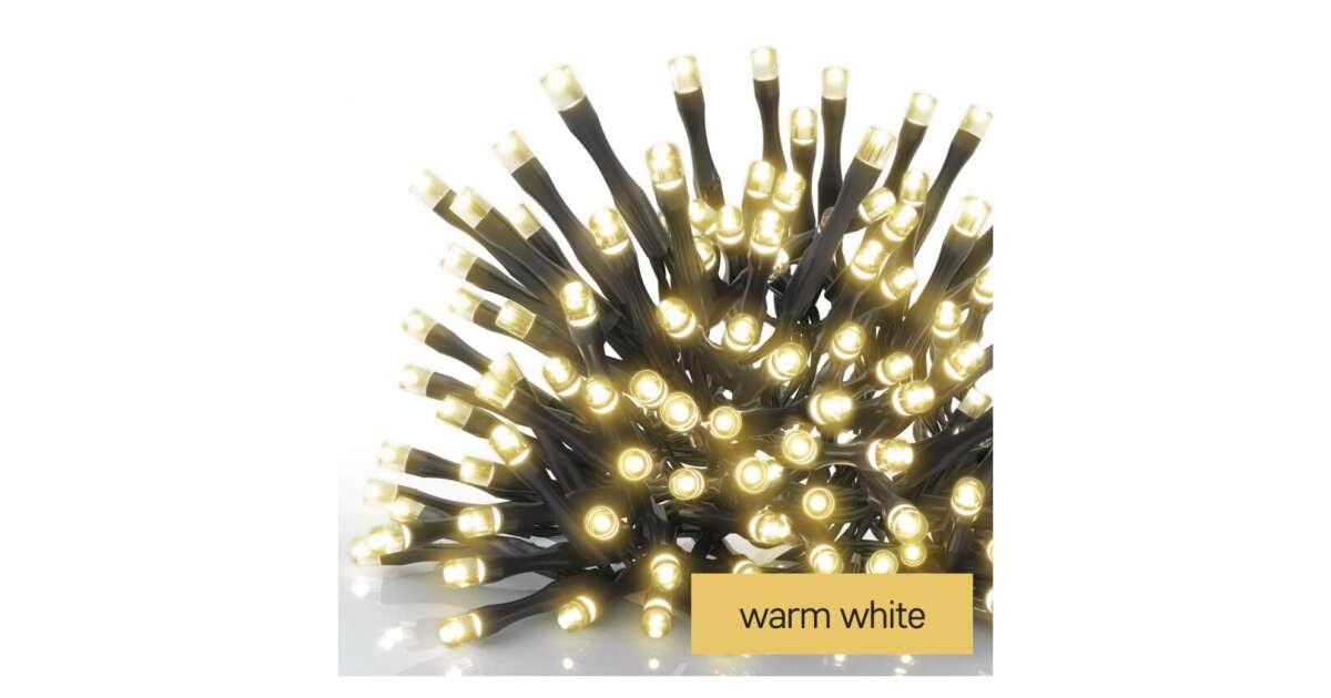 Standard LED sorolható karácsonyi füzér – jégcsapok, 2,5 m, kültéri ...