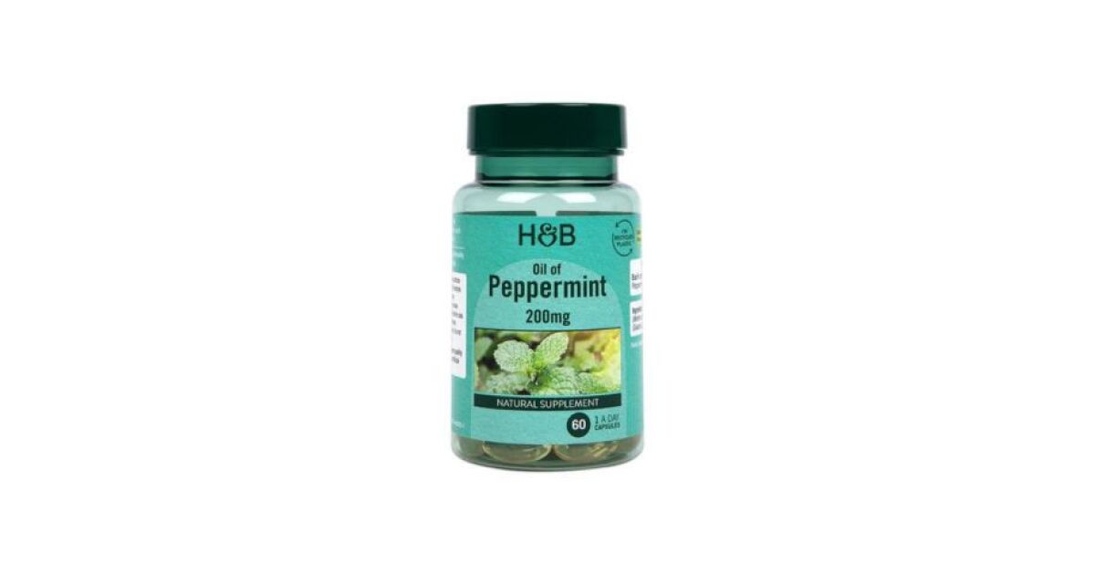 H&B borsmenta olaj kapszula 200 mg 60 db | Pepita.hu