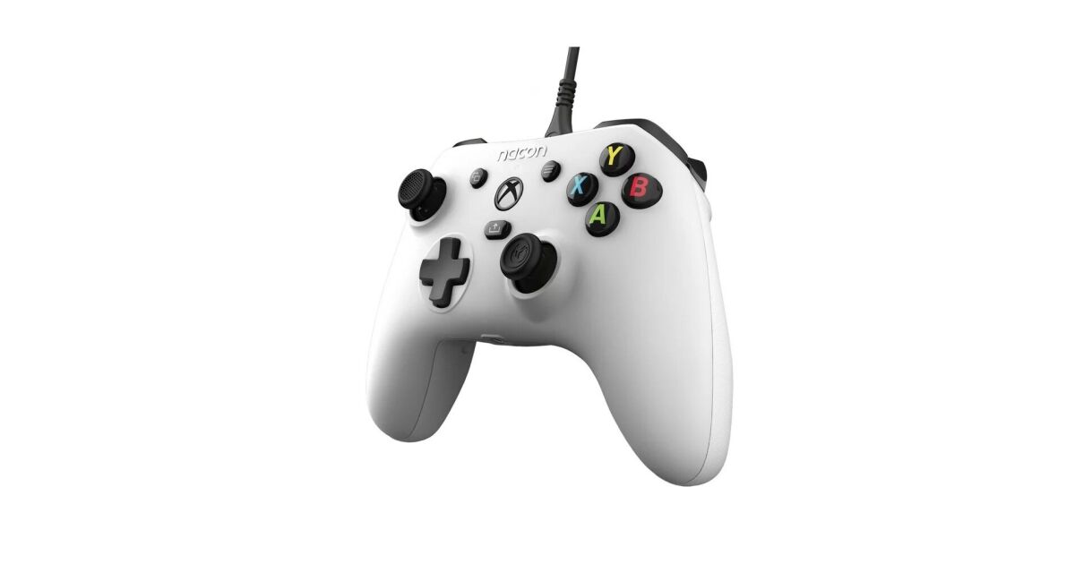 Controller cu fir Nacon Evol-X pentru Xbox Series, Alb | Pepita.com