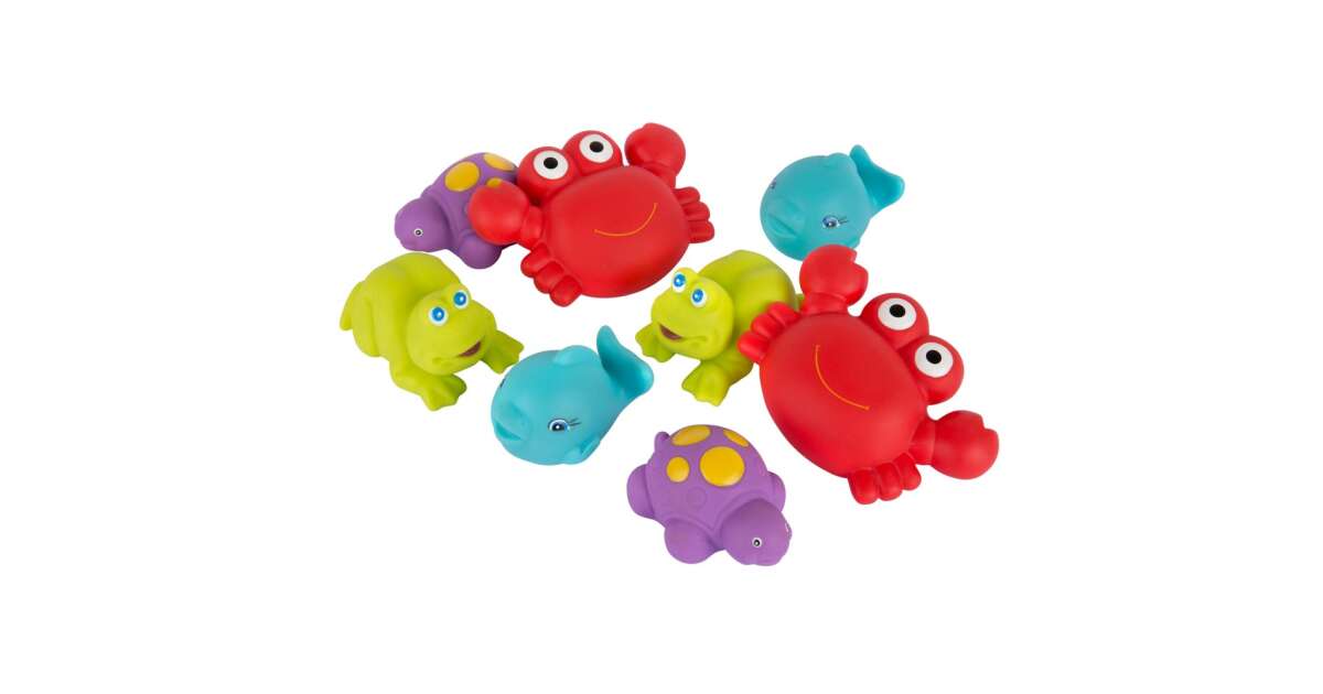 Apollo Playgro fürdőjáték- Floating Sea Friends- Színes | Pepita.hu