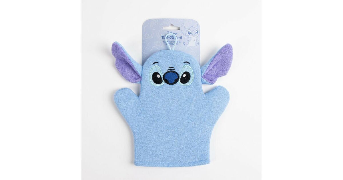 Disney Lilo und Stitch, Der Sternenhund Blauer Waschlappen | Pepita.com