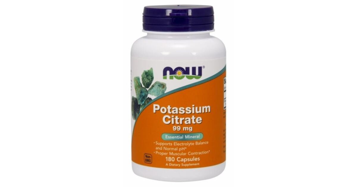 Now potassium citrate kapszula 180 db | Pepita.hu