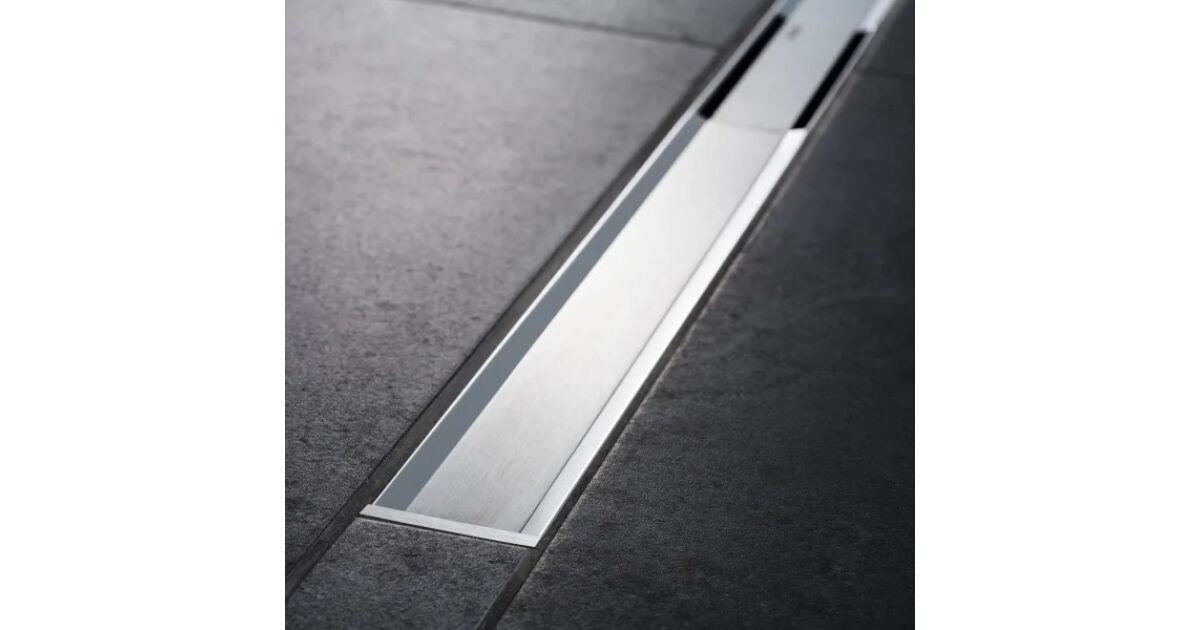 GEBERIT CleanLine 20 inox zuhanyfolyóka, fényes/ szálcsiszolt, 300-1300 ...