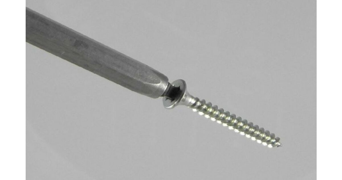 Csavar Uniquadrex 3,5x16 süllyesztett fej cink fehér | Pepita.hu
