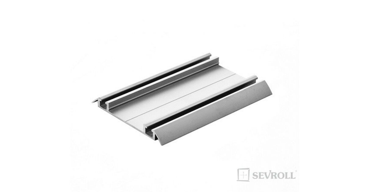 SEVROLL 02851 Doubler II alsó vezető profil 3m ezüst | Pepita.hu
