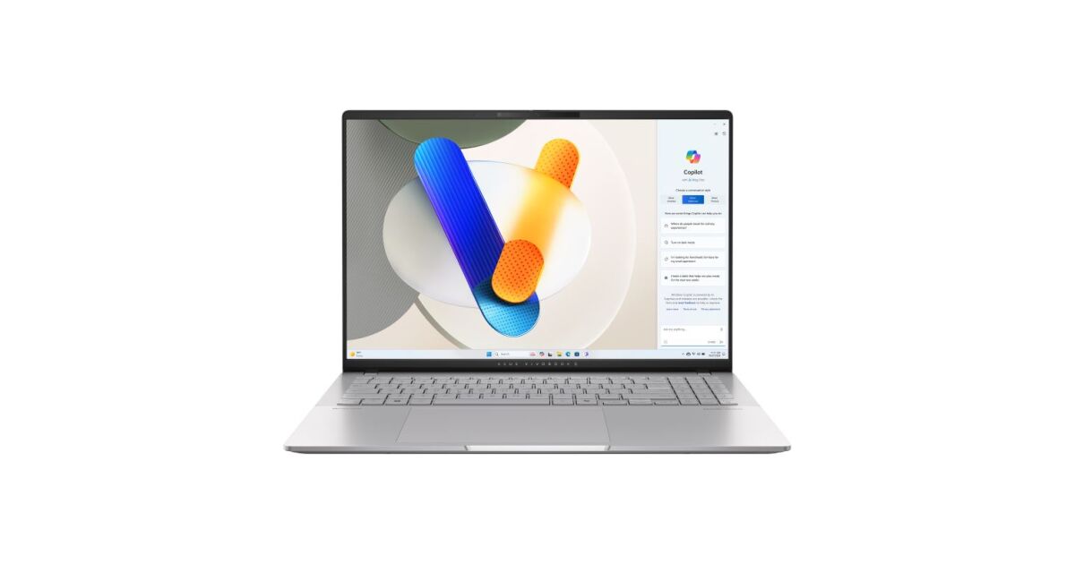 ASUS Vivobook S 16 OLED M5606WA-MX076WS Laptop Win 11 Home ezüst ...