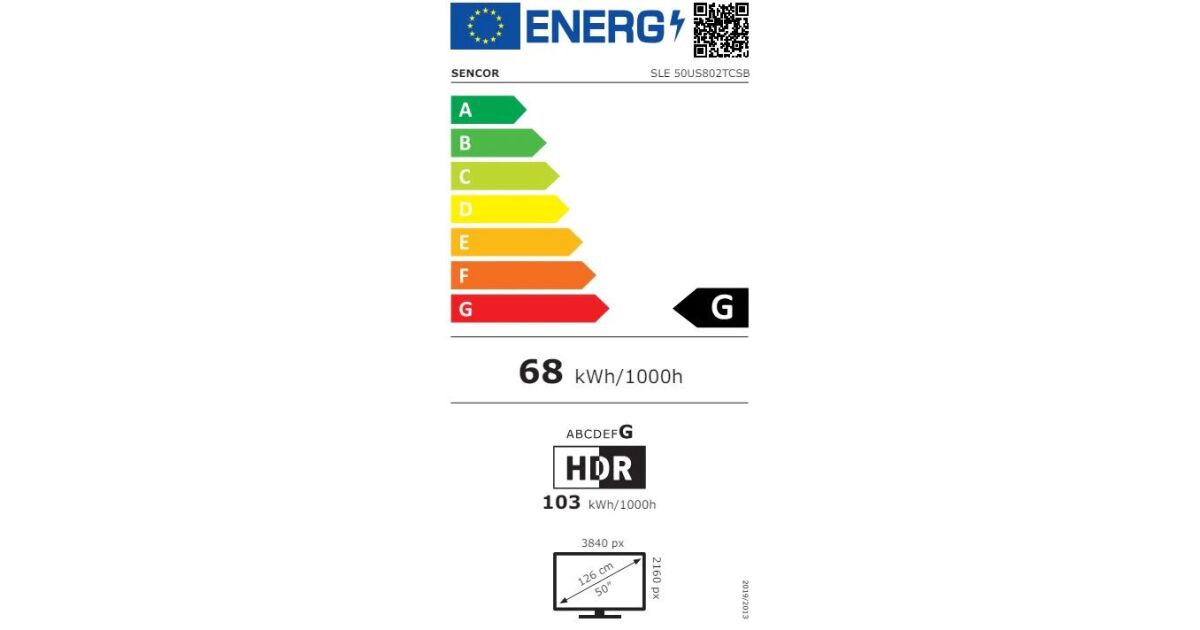 Sencor SLE 50US802TCSB 50 4K UHD Smart LED TV (SLE 50US802TCSB) | Pepita.hu