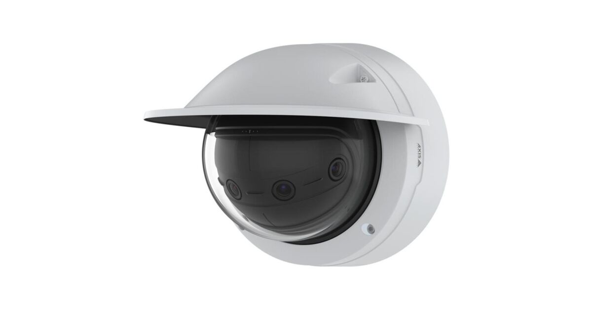 Axis P3827-PVE Dóm IP biztonsági kamera Beltéri és kültéri 3712 x 1856 ...