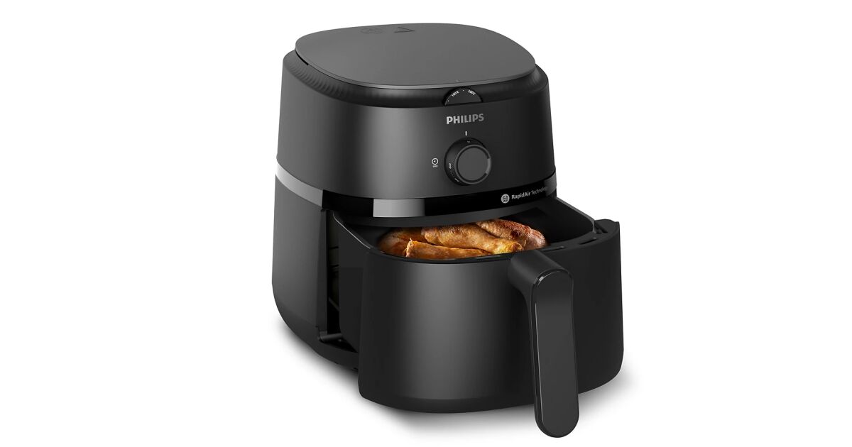 Philips Airfryer 1000 L NA120/00 AirFryer Forrólevegős sütő 4,2L 1300 ...