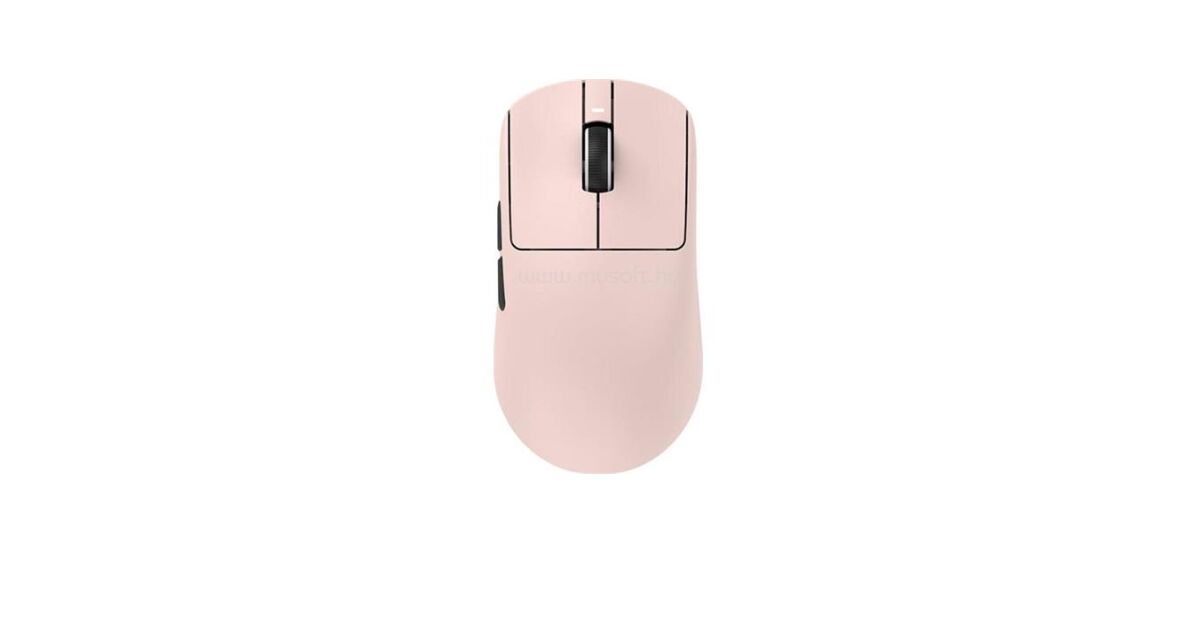VXE R1 ProMax optikai USB / Wireless Gaming Egér - Világos Rózsaszín ...