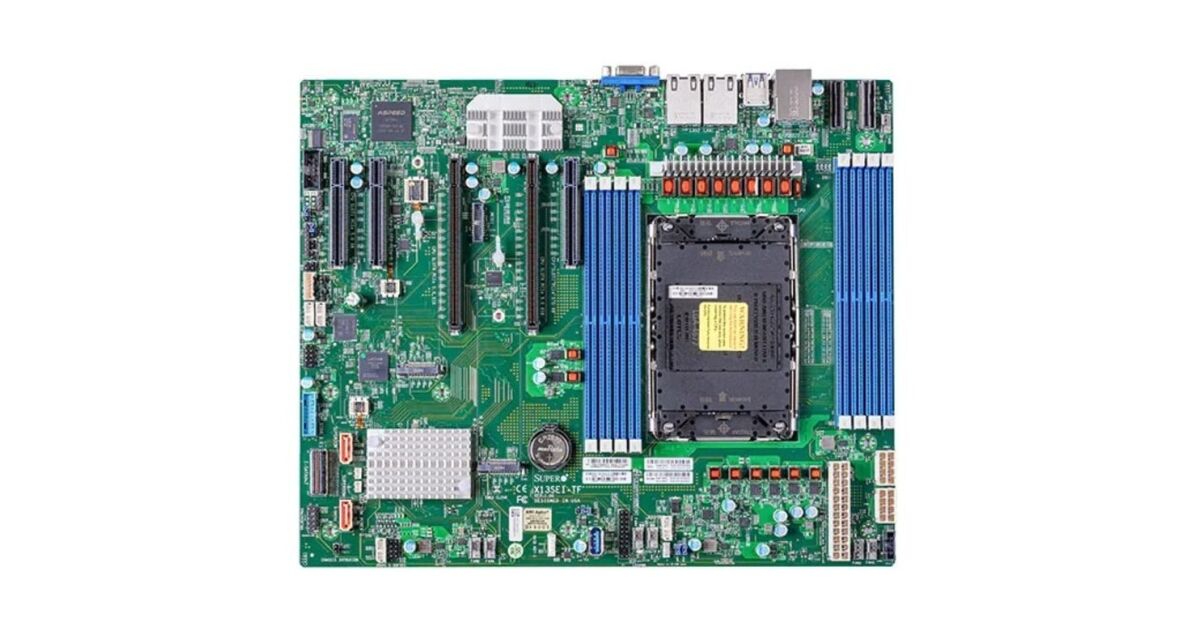 Supermicro MBD-X13SEI-TF-B alaplap Intel C741 LGA 4677 (Socket E) ATX ...