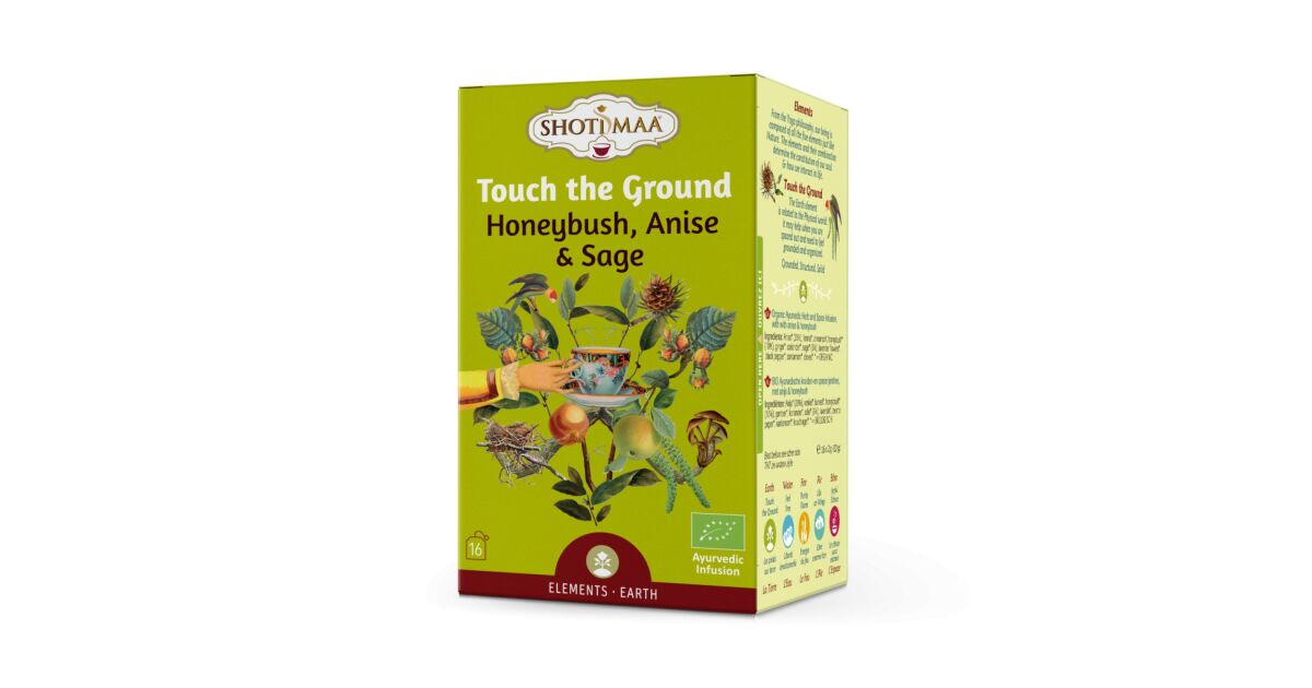 Ceai cu Honeybush, Anason si Salvie Touch de Ground Elements Ecologic ...