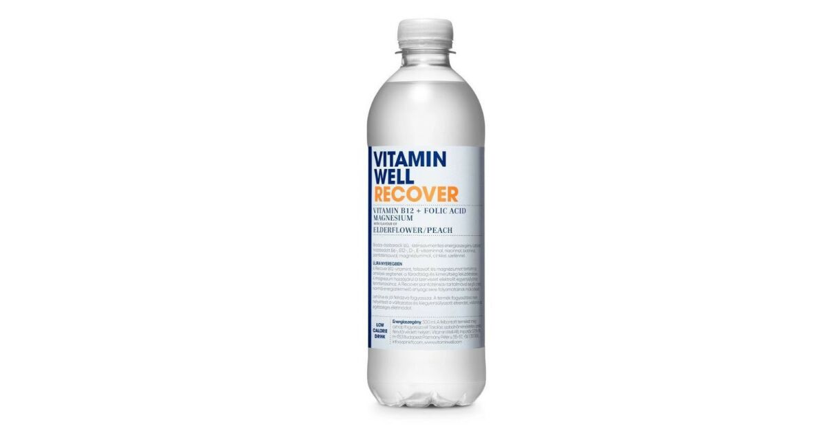 Vitamin Well recover üdítőital 500 ml | Pepita.hu