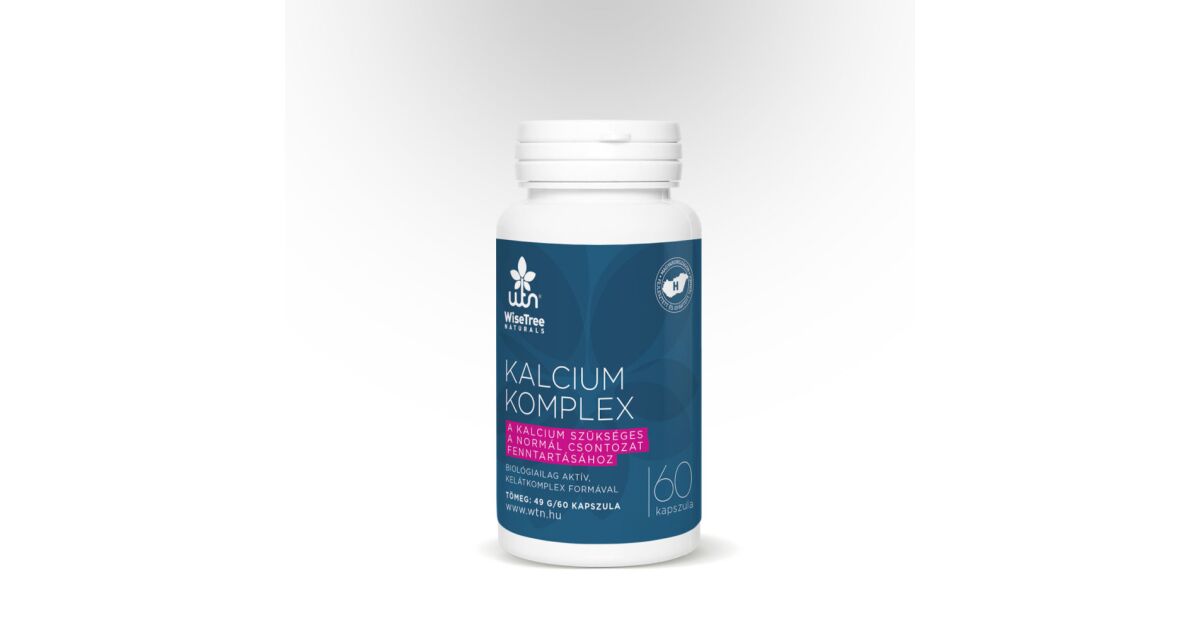 WTN Kalcium komplex 60 kapszula Biológiailag aktív formula | Pepita.hu