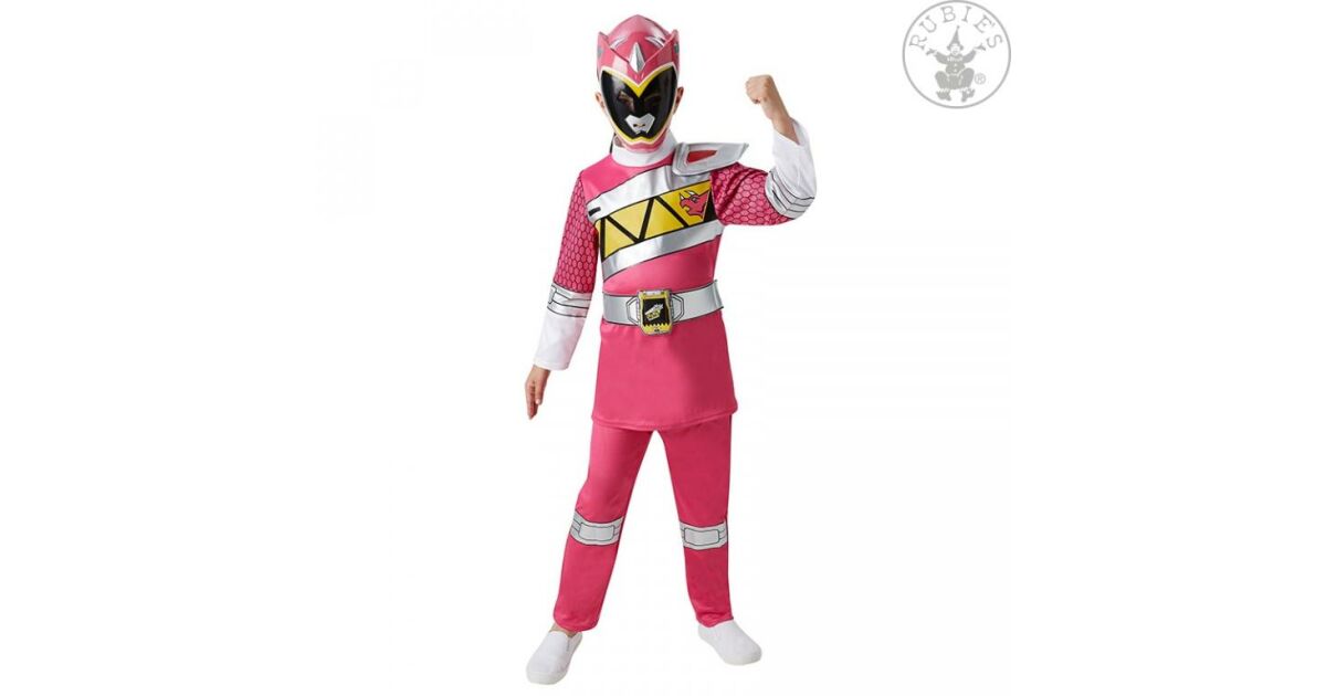 Pink Power Ranger Dino Charge deluxe fiú jelmez | Pepita.hu