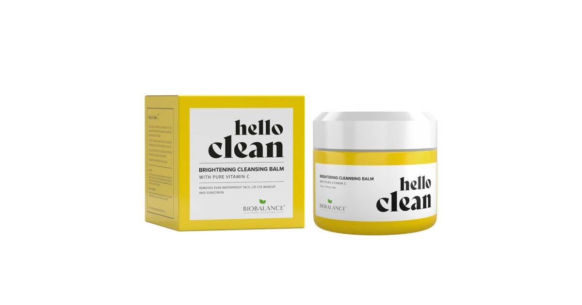 Biobalance hello clean 3in1 ragyogást fokozó arctisztító balzsam 100 ml ...