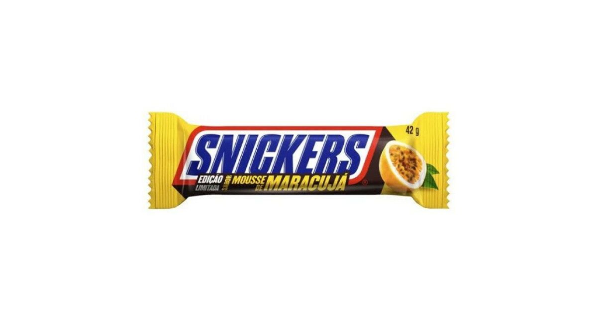 Snickers maracuja ízű csokoládé 42g | Pepita.hu