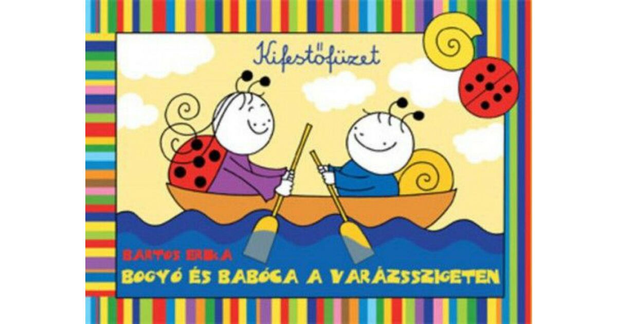 Bogyó és Babóca a Varázsszigeten - kifestő | Pepita.hu