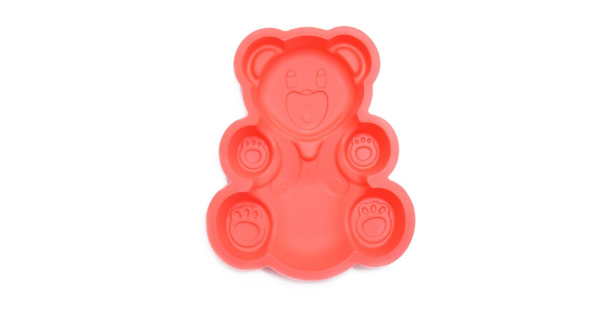 Szilikon torta forma, maci alakú | Pepita.hu