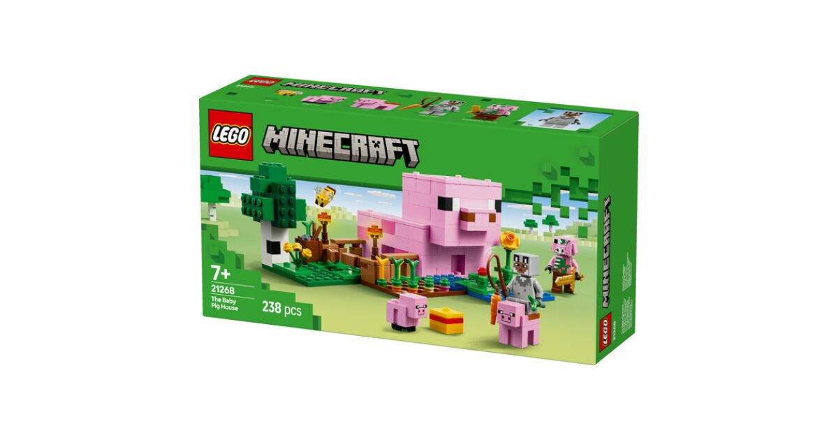 LEGO Minecraft 21268 A kismalac háza | Pepita.hu