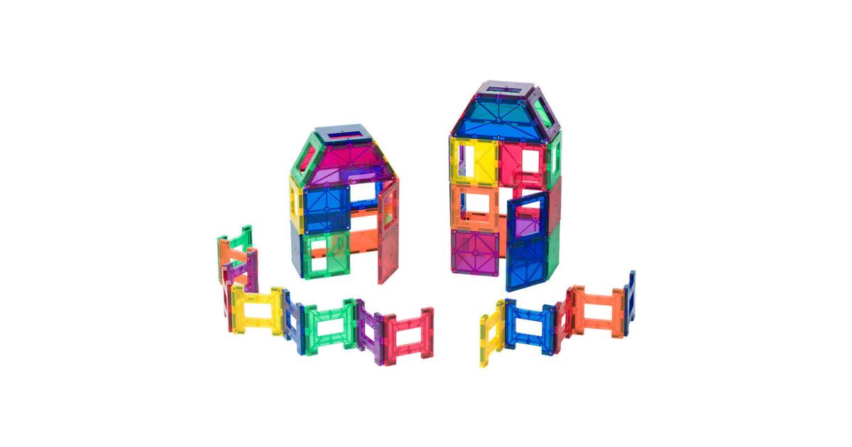 Mágneses csempe 3D Playmags 162 - 24 db-os készlet | Pepita.hu