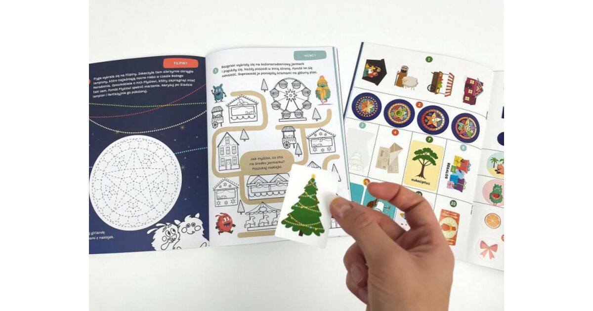 Tudománykapitány firkákat várnak karácsonyra 24 rejtvény matrica KS1008 ...