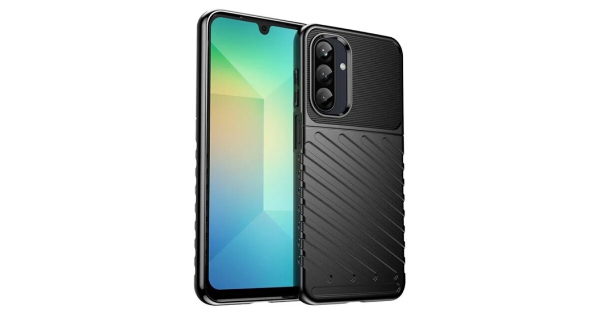 Husa de telefon mobil din silicon Gigapack, rezistenta la socuri, model ...