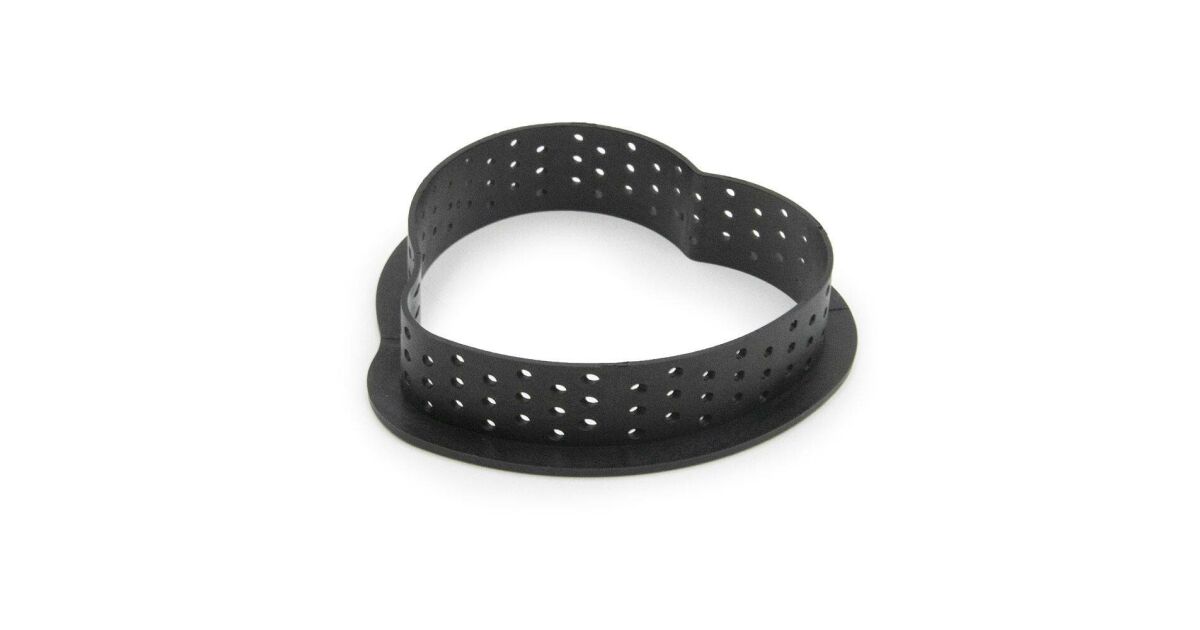 6 darabos műanyag torta forma - szív alakú | Pepita.hu