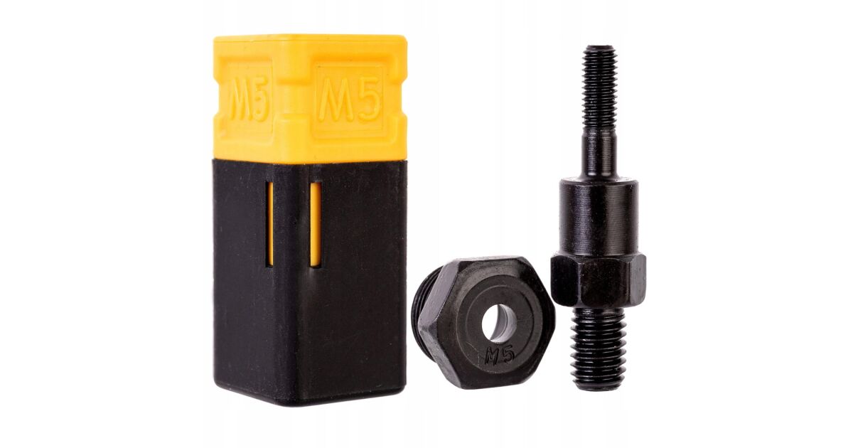 Set tija filetata M5 si piulita de fixare pentru nituire manuala ...