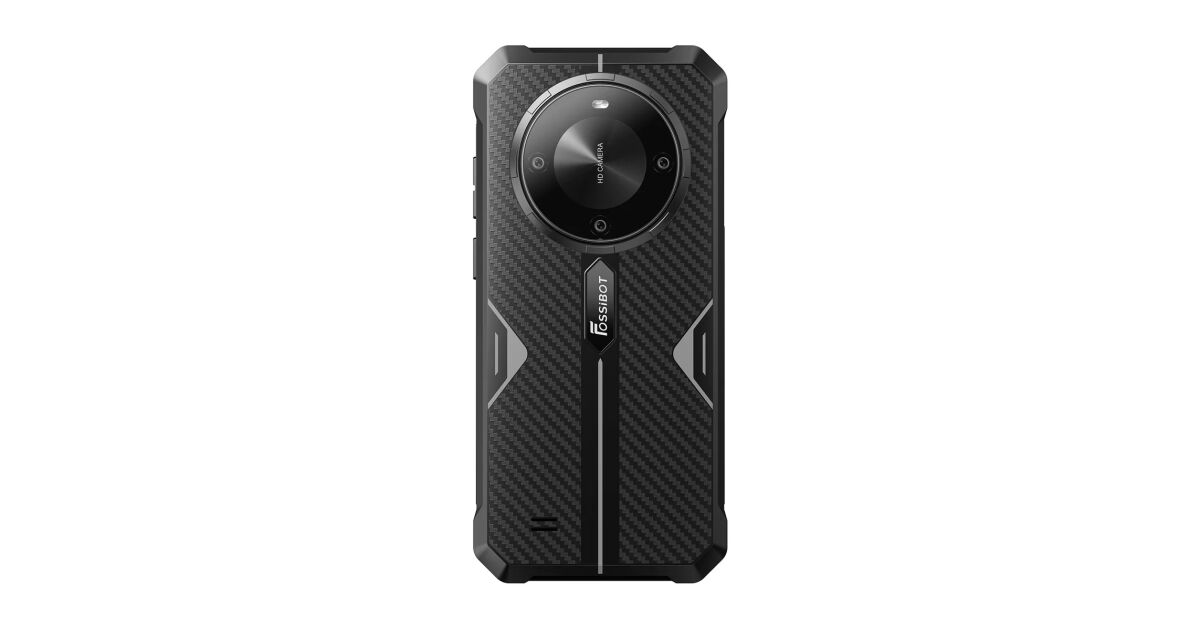 FOSSiBOT F105 mobiltelefon, fekete, 4G, 6,745” HD+, 12 GB RAM (4 GB + 8 ...