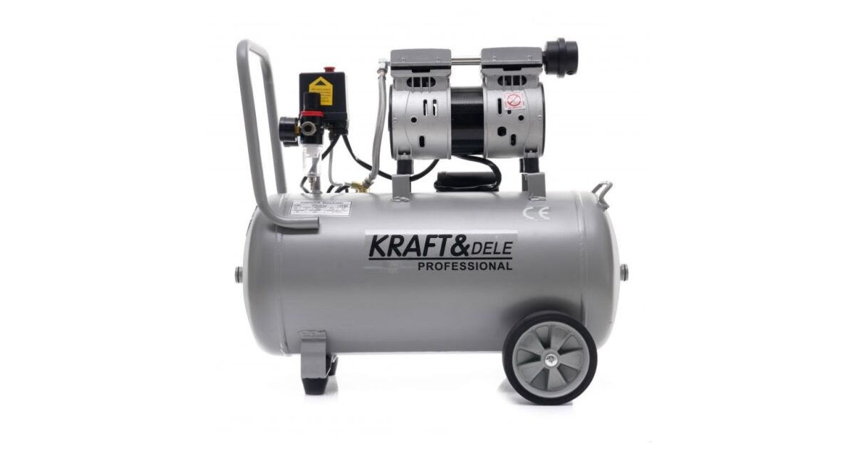 Kompresszor, 50L 8bar, KD1396, Kraft&Dele | Pepita.hu