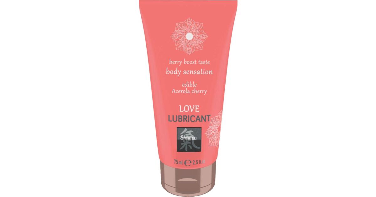 Shiatsu Love sikosító edible - Acerola Cherry 75ml | Pepita.hu
