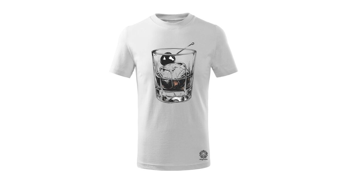 Koktél rajz v3 gyerek póló - 11 szín, 4-12 éves | Pepita.hu