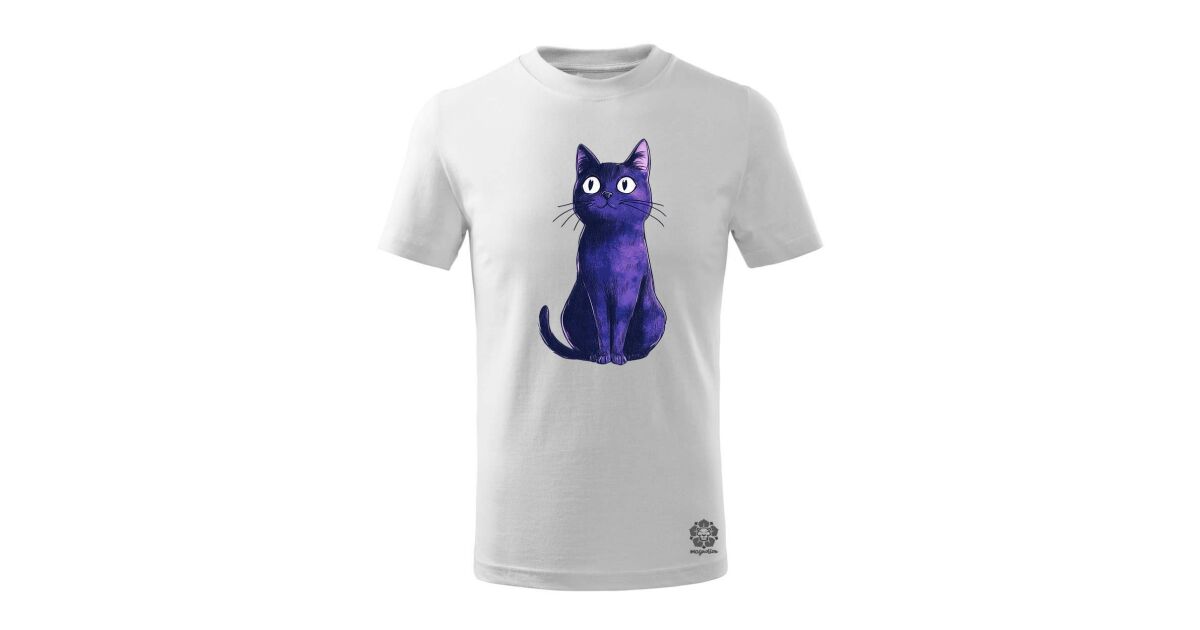 Rajz cica v20 gyerek póló - 11 szín, 4-12 éves | Pepita.hu