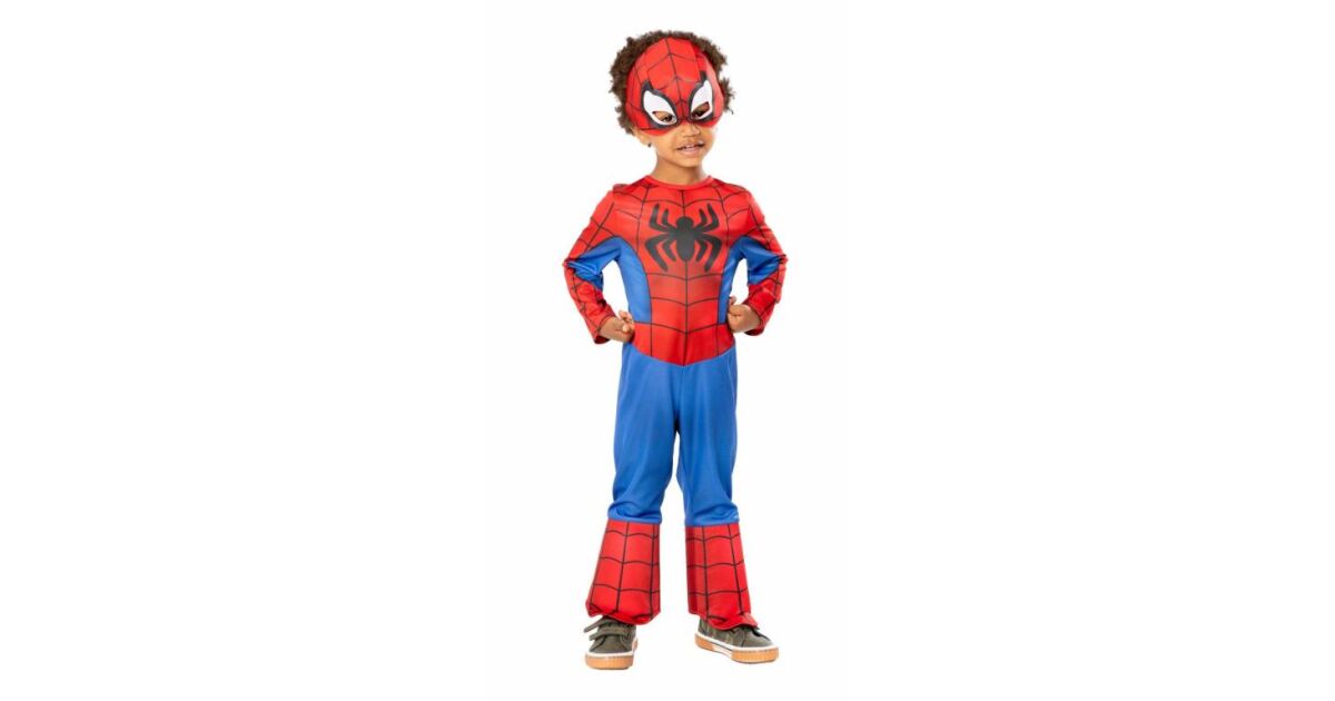 Spidey pókember fiú jelmez 5-6 éves gyerekeknek | Pepita.hu