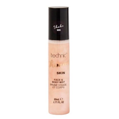 Face and Body Shimmer Spray, Technic, Shimmer Skin, Face And Body Mist ...