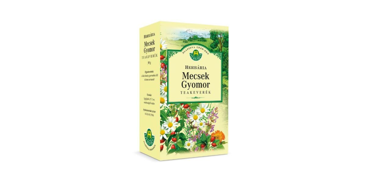 Herbária mecsek gyomor tea 50 g | Pepita.hu