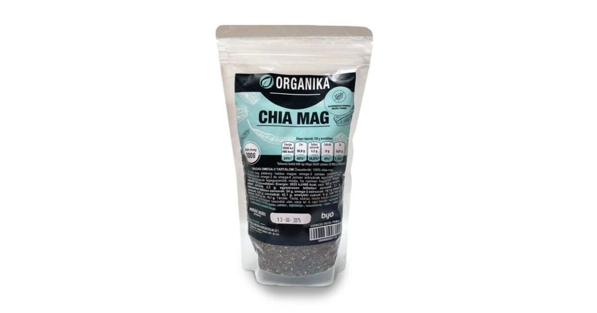 Vélemények: Organika chia mag 300 g | Pepita.hu