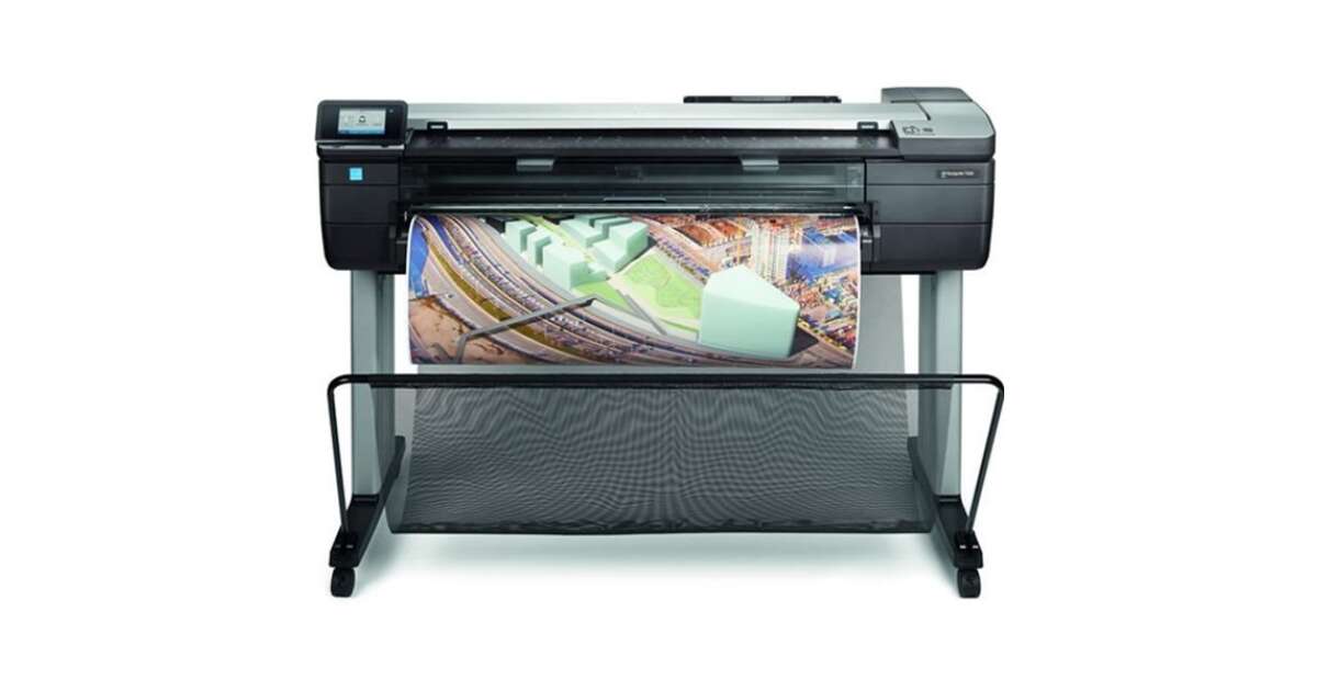 Hp plotter cu jet de cerneală designjet t830 a0/`36, color, mfp, 1gb ...