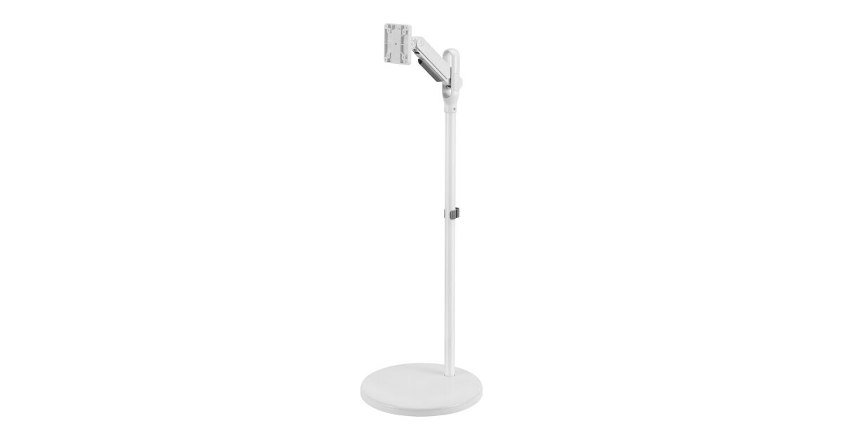 Suport de podea pentru monitor mobil/TV Maclean, Arc de gaz, 17-35, 2 ...
