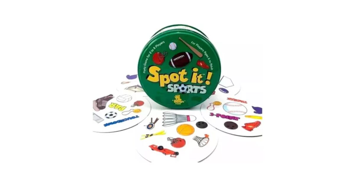 Spot It Dobble - társasjáték a figyelem fejlesztésére - Sport | Pepita.hu