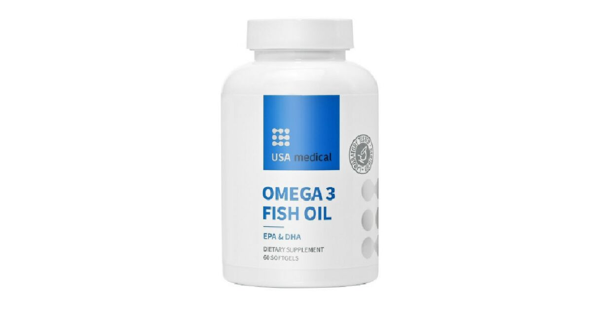 Usa Medical omega 3 fish oil kapszula 60 db | Pepita.hu
