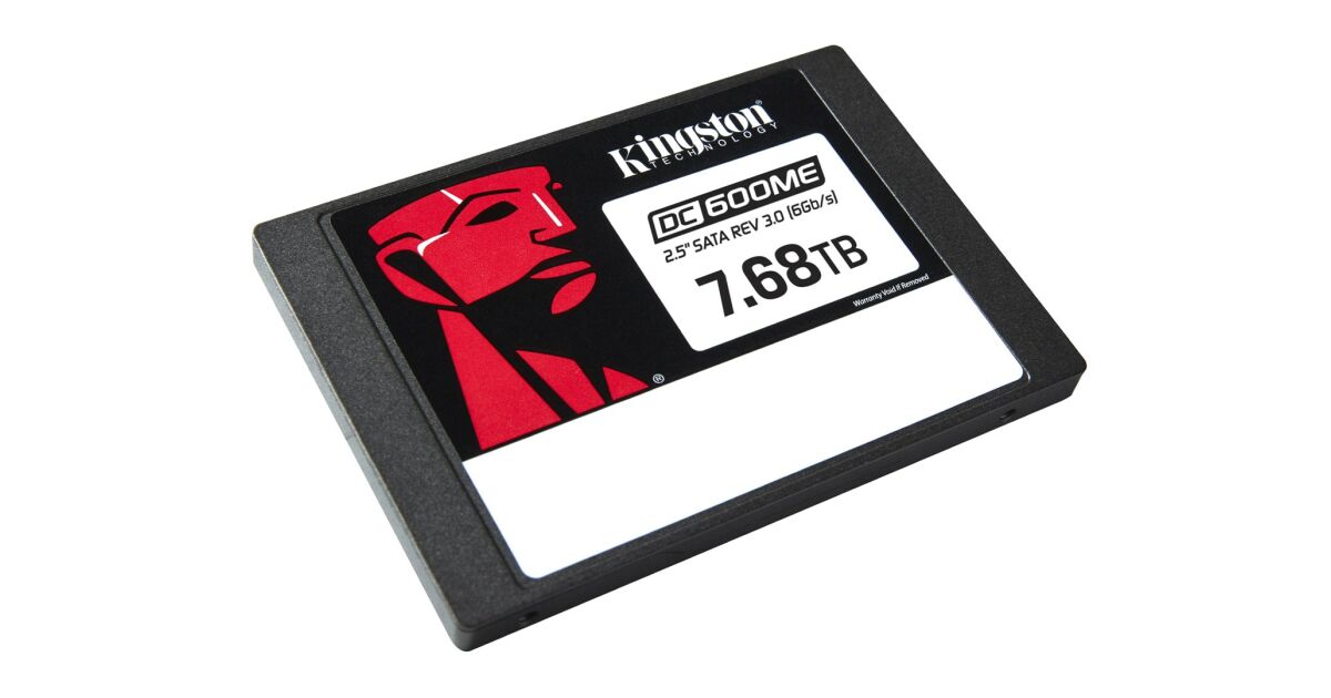 Kingston Technology DC600ME 7,68 TB 2.5 Serial ATA III 3D TLC NAND ...
