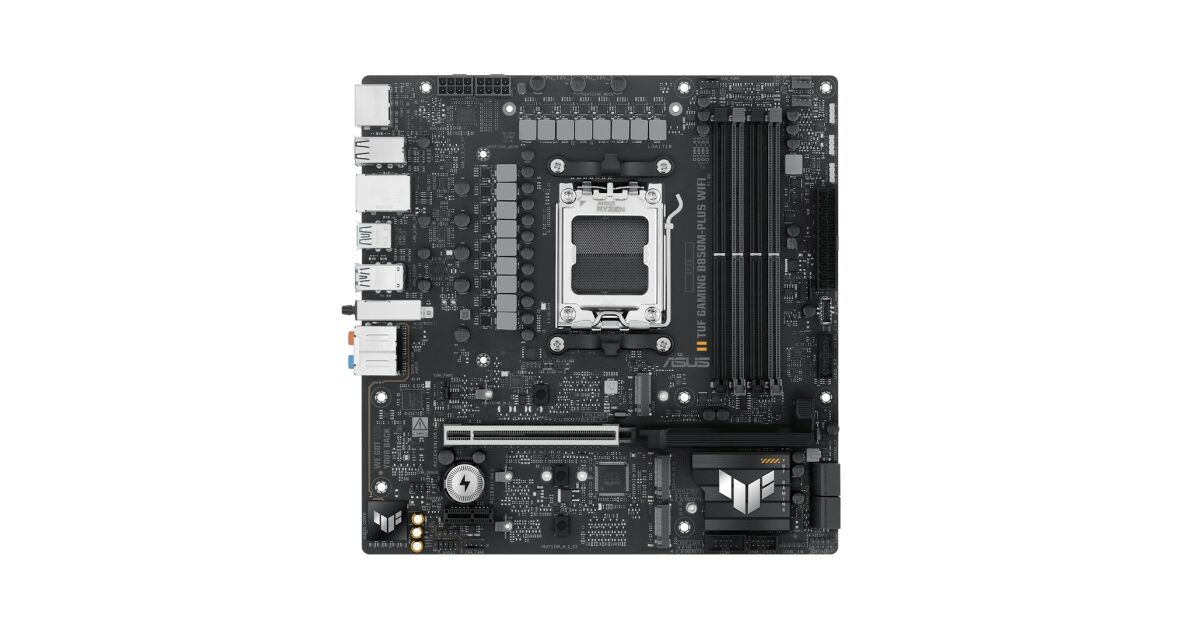 ASUS TUF GAMING B850M-PLUS WIFI AMD B850 Socket AM5 Micro ATX alaplap ...
