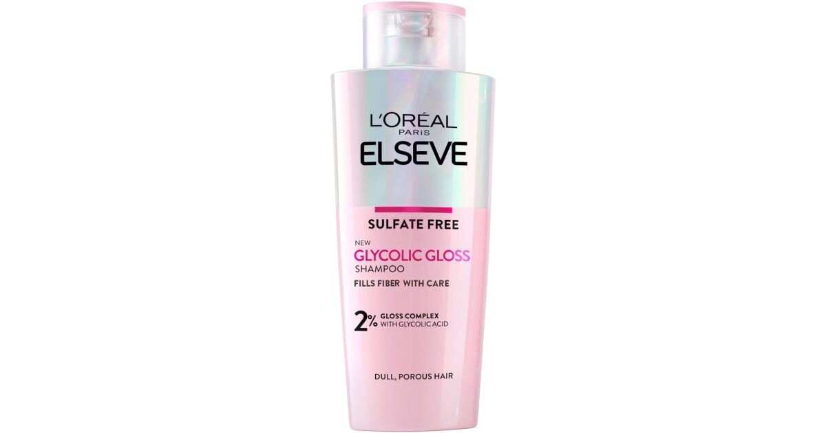 Sampon L'Oreal Paris Elseve Glycolic Gloss pentru stralucirea parului ...