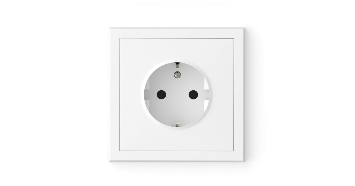 Commel Schuko csatlakozóaljzat dugalj, rugós bekötés, süllyesztett ...