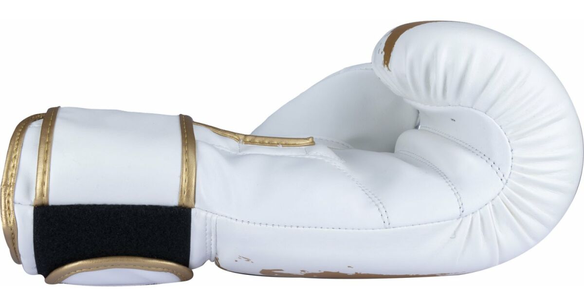 Manusi de box „Power Ink Star Golden” - Alb -Gold, 10 oz | Pepita.com