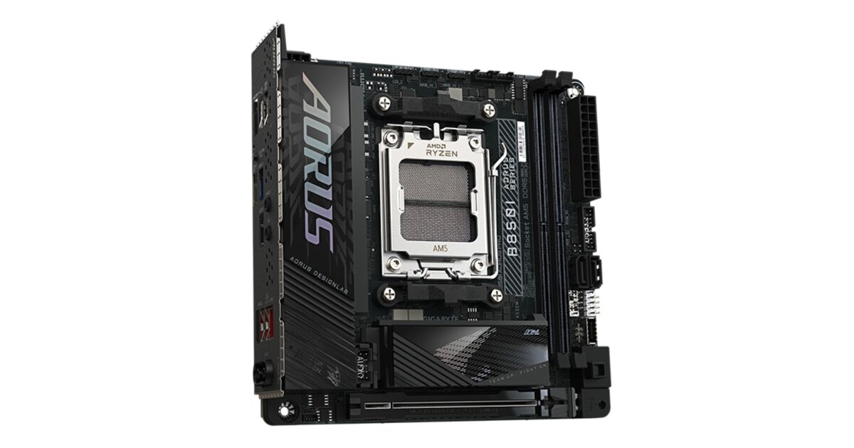 GIGABYTE Alaplap AM5 B850I AORUS PRO AMD B850, mini-ITX | Pepita.hu