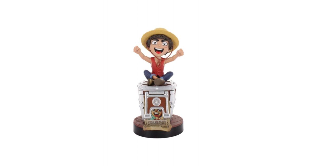 One Piece Cable Guys Charging Stand Luffy Wanted Poster 21 cm | Pepita.com