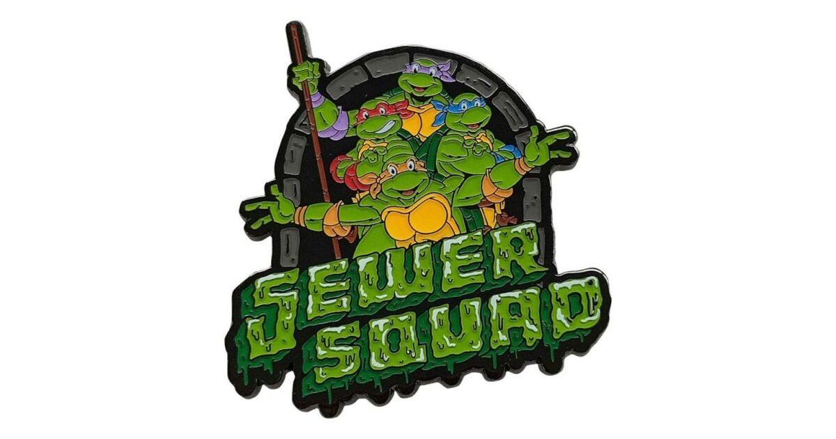 Teenage Mutant Ninja Turtles Pin Badge 40th Anniversary Limited Edition ...